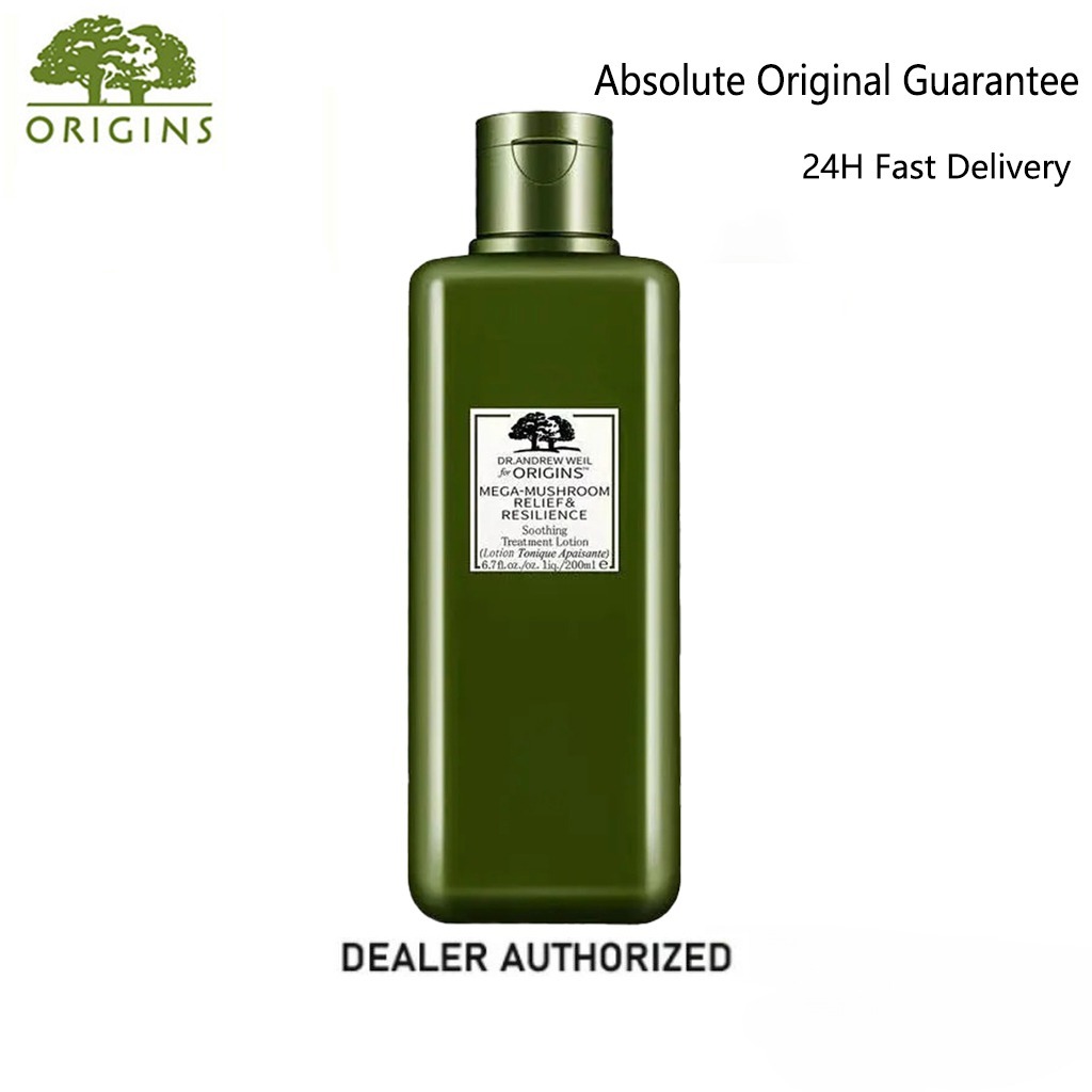 Origins Mega-Mushroom Skin Relief Soothing Treatment Lotion 200ml | Shopee Malaysia