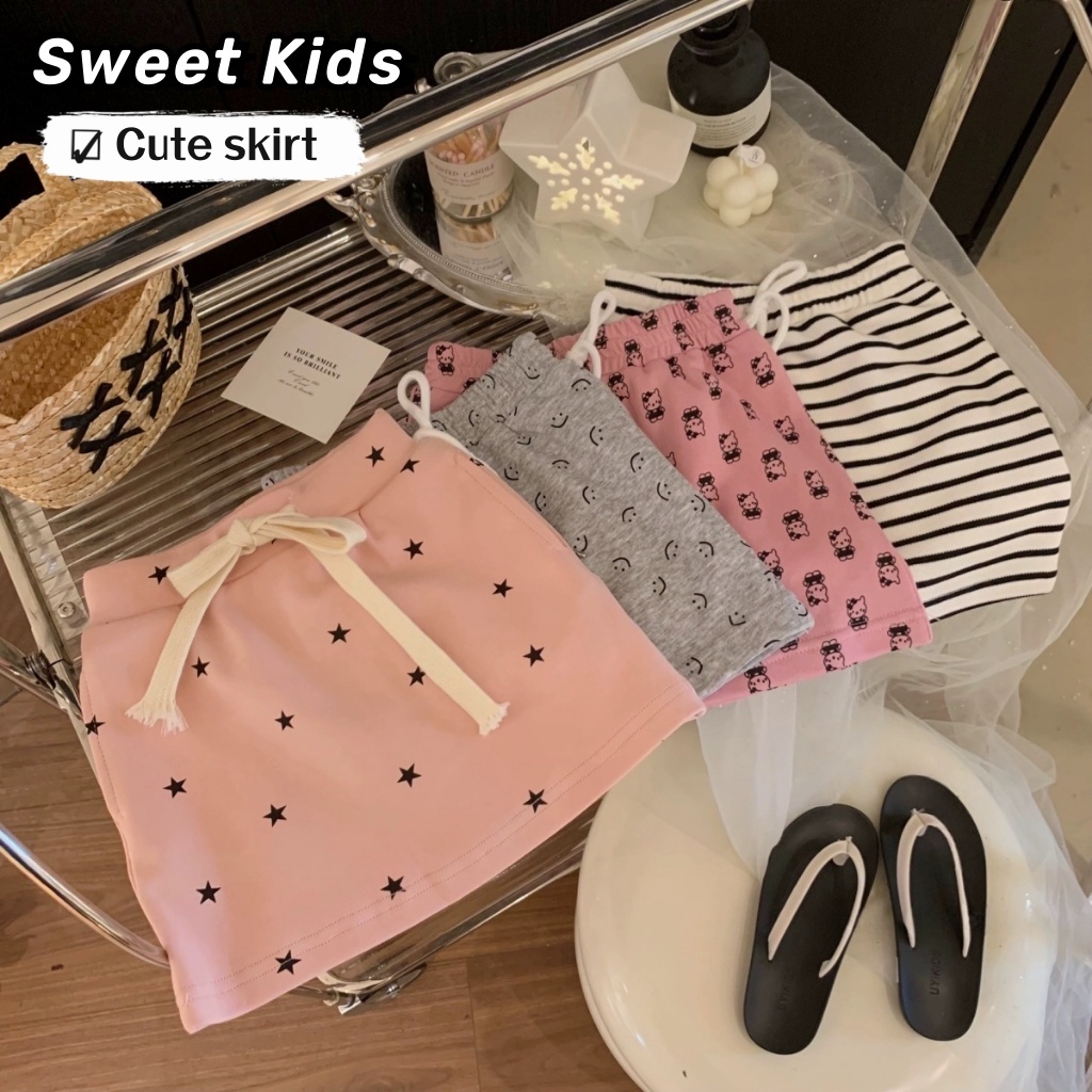 【Sweet Kids Deliver from Perak】skirt pendek perempuan anak comel ...
