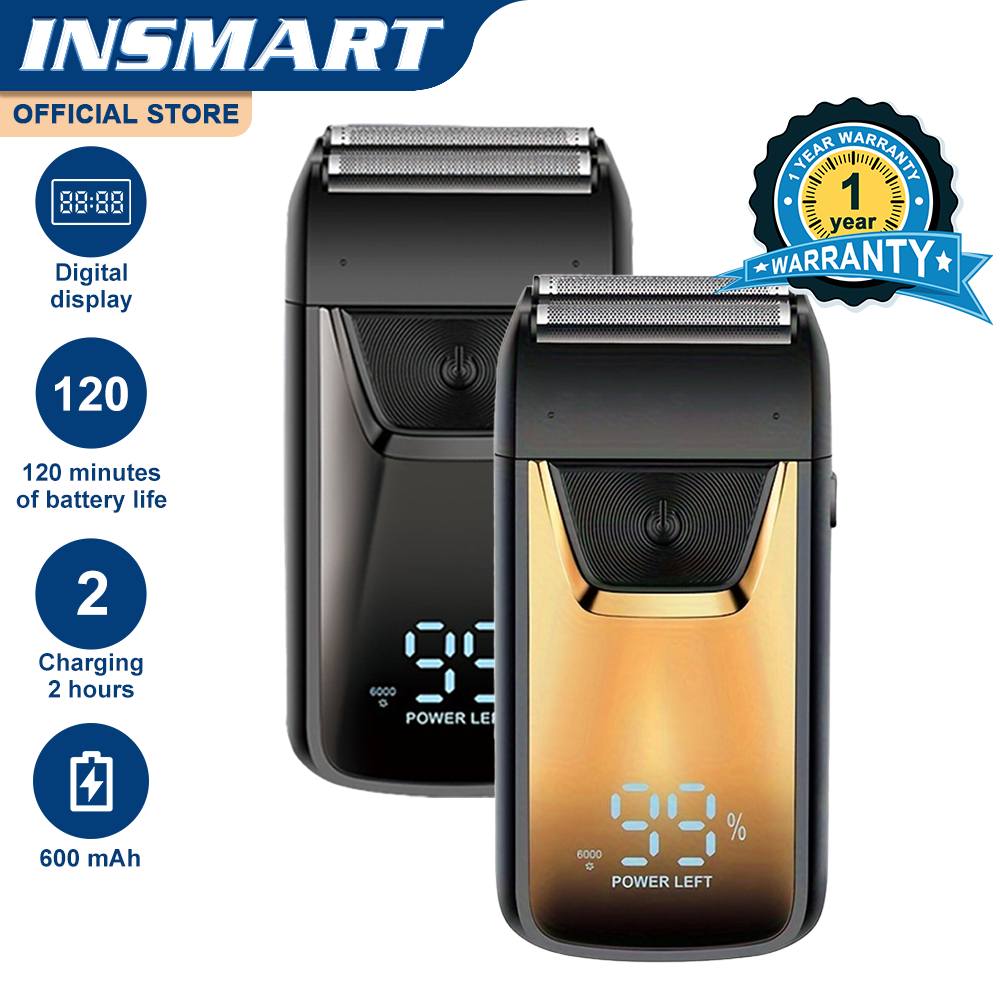 INSMART Reciprocating Electric Shaver M-208 Men Razor Reciprocating 2 ...