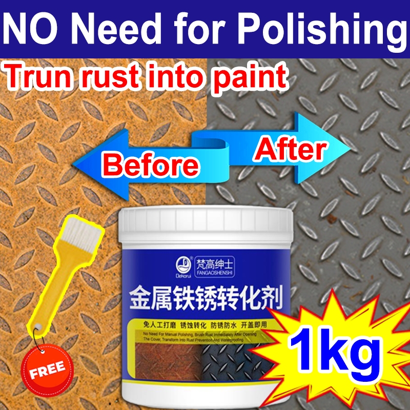 anti rust paint 1KG value pack anti rust primer paint for metal rust ...