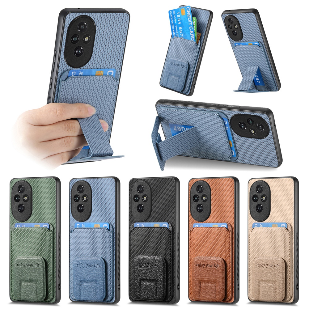 Huawei Honor 400 / 100 Pro / 200 Lite / 300 Shockproof Case With Deformation Bracket and Wallet ...