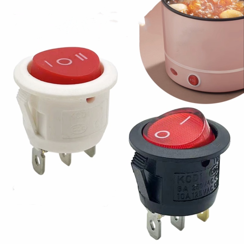 Round Rocker Switch Small Dormitory Multi-Function Electric Cooker ...
