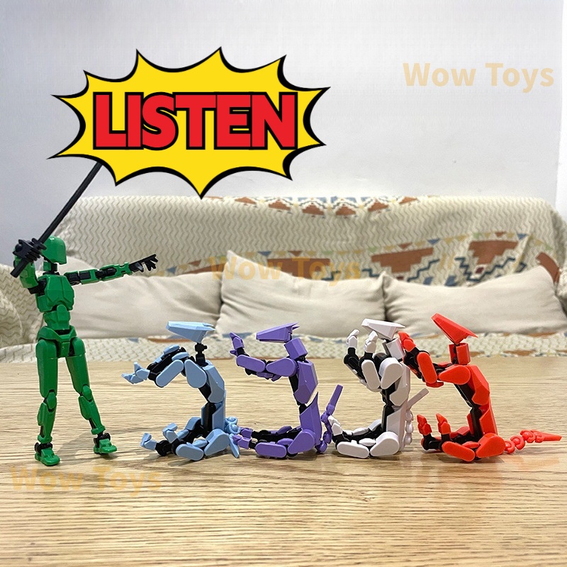 【Buy More Save More】Multi-Jointed Movable Robot Lucky 13 Robot Action ...