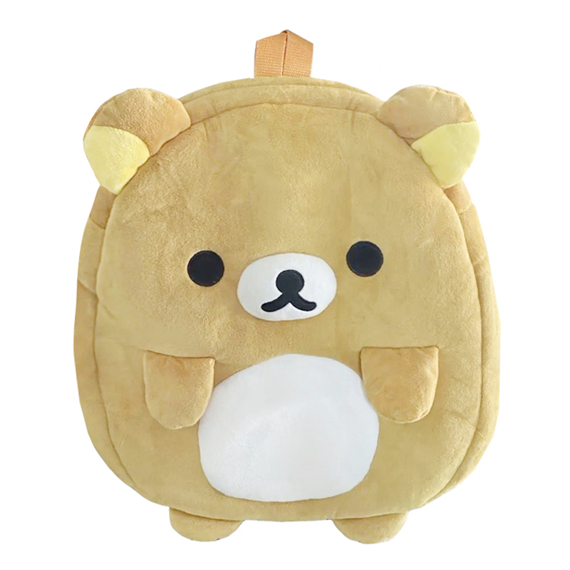 Rilakkuma Bear Plush Backpack Cute Bags for Women Anime School Bag ...