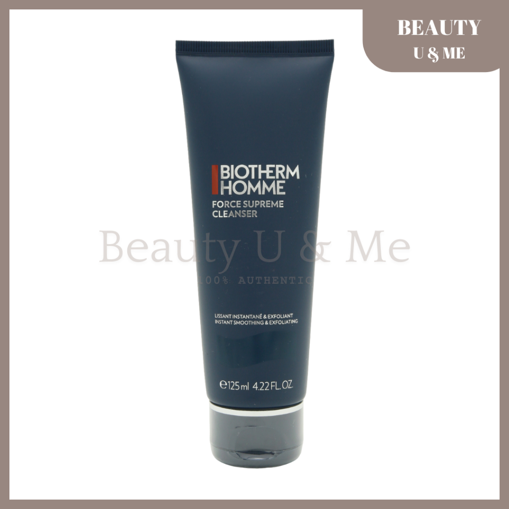 BIOTHERM Homme Force Supreme Nettoyant Quotidien (125ml) | Shopee Malaysia
