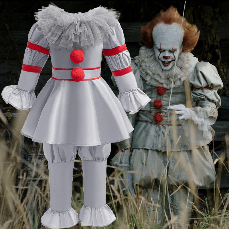 Children's costume Pennywise the Clown cosplay Halloween children's ...