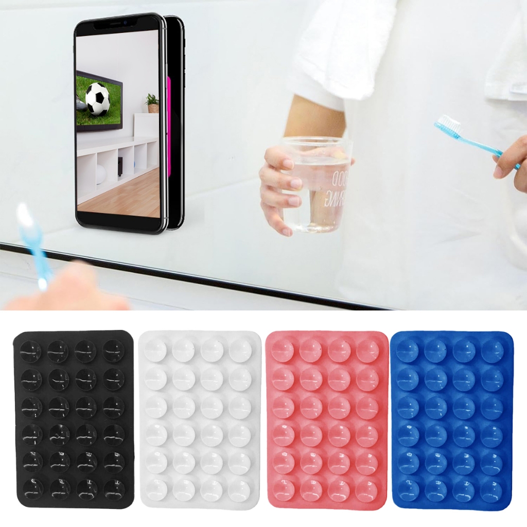 Durable In Use Mobile Phone Fixture Suction Cup Backed, Adhesive ...