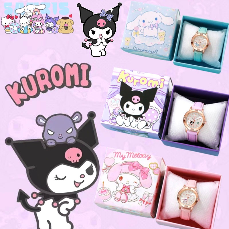 2025 Sanrio My Melody Watch with Rose Gold Diamond Latest Students ...