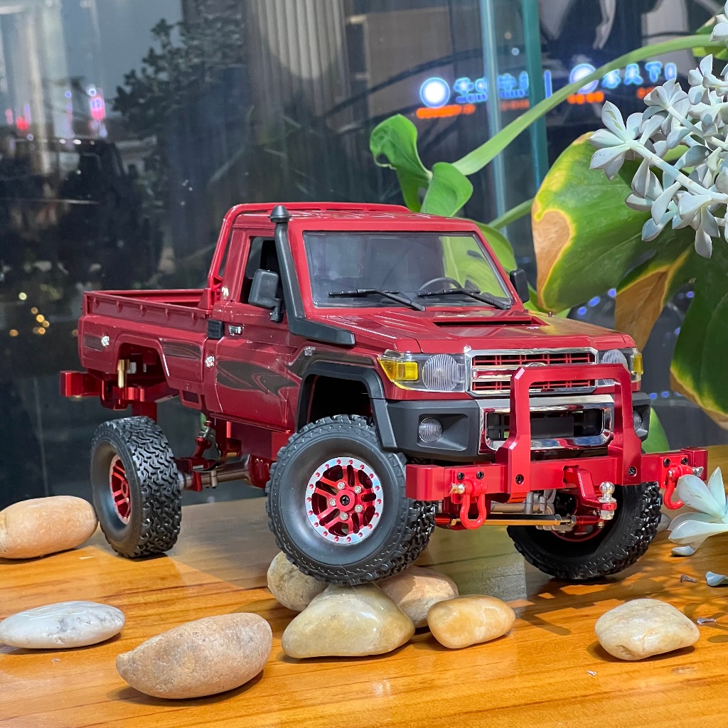 KOShobby metal upgraded front and rear bumper bumpers for 1/12 MN82 ...