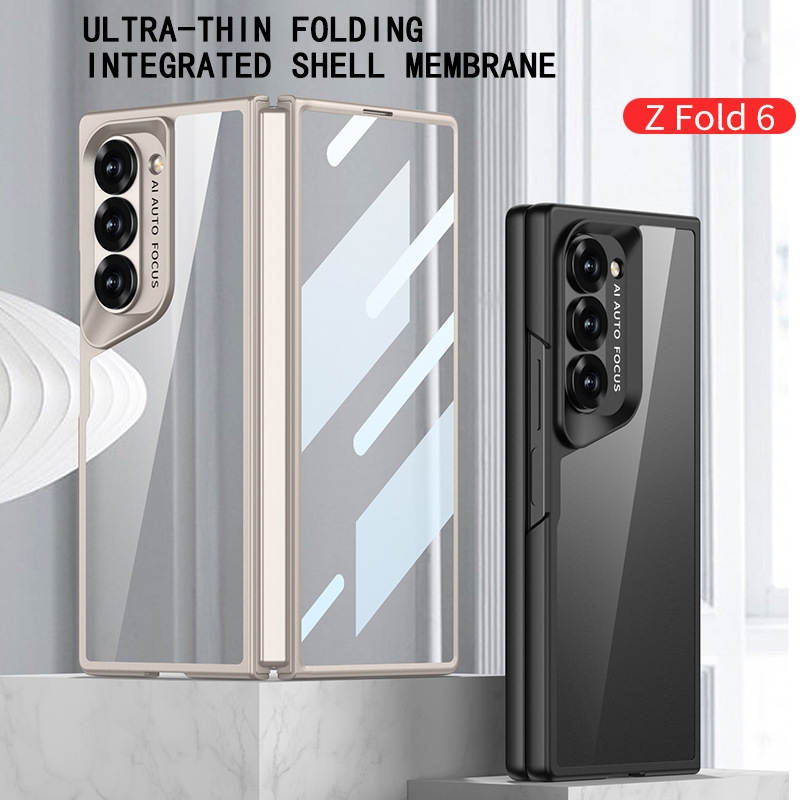 New Fold6 cover For Samsung Galaxy Z Fold 6 case Transparent case Drop ...