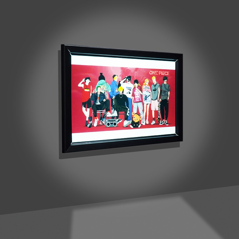 ONE PIECE Led Led Photo Frame Illuminated Wall Panels Menu Board For ...
