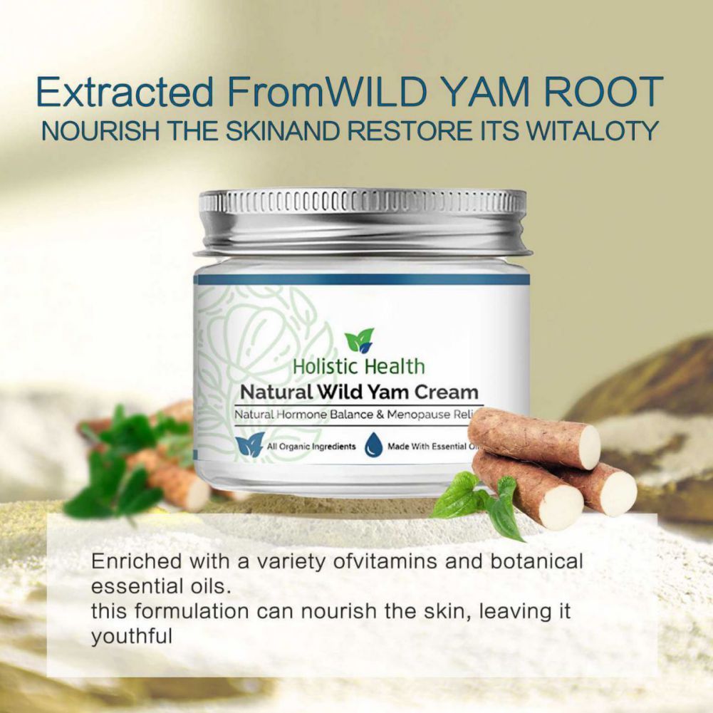 Wild Yam Facial Cream Hydrates The Skin | Shopee Malaysia