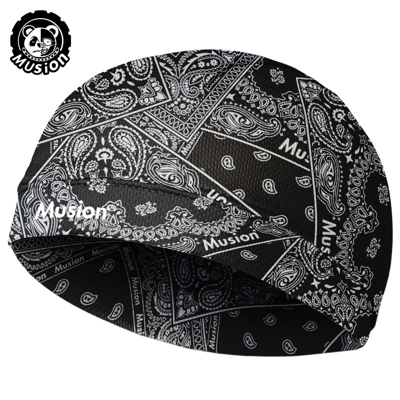 Musion Motorcycle Helmet Head cover Helmet Inner Cap Absorb Sweat Super ...