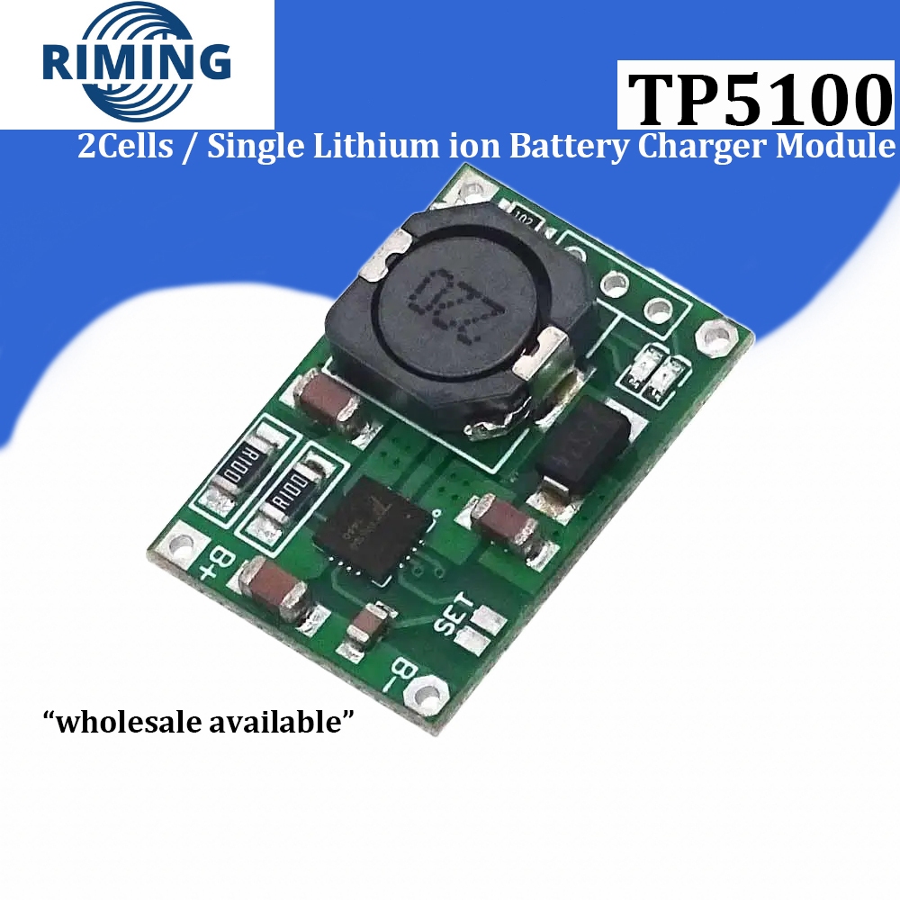 TP5100 2Cells / Single Lithium ion Battery Charger Module 1-2A PCB 18650 4.2V 8.4V | Shopee Malaysia