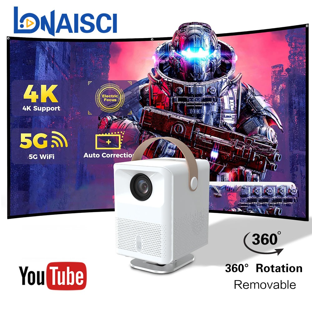 Mini Projector For Phone Smart Android Projector HDMI Proyektor ...