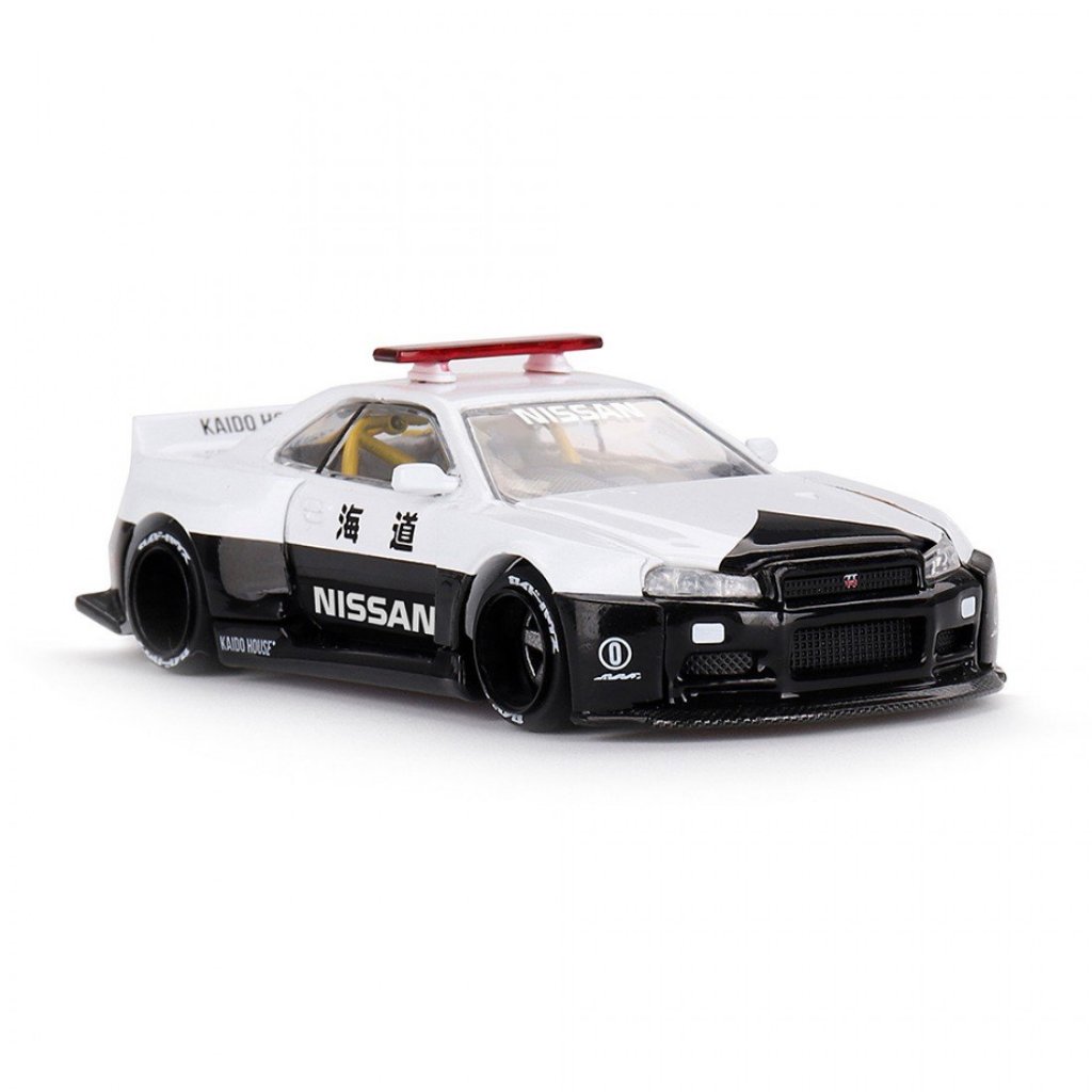 Mini GT x Kaido House KHMG120 1/64 NISSAN SKYLINE GT-R R34 KAIDO WORKS ...