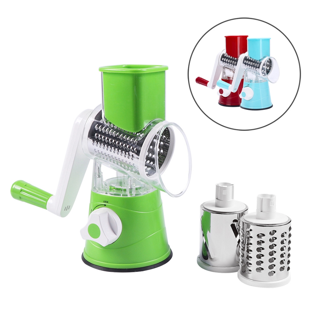 Kitchenware Vegetable Grater Cutter Slicer Shredder Hand Rotary Roller ...