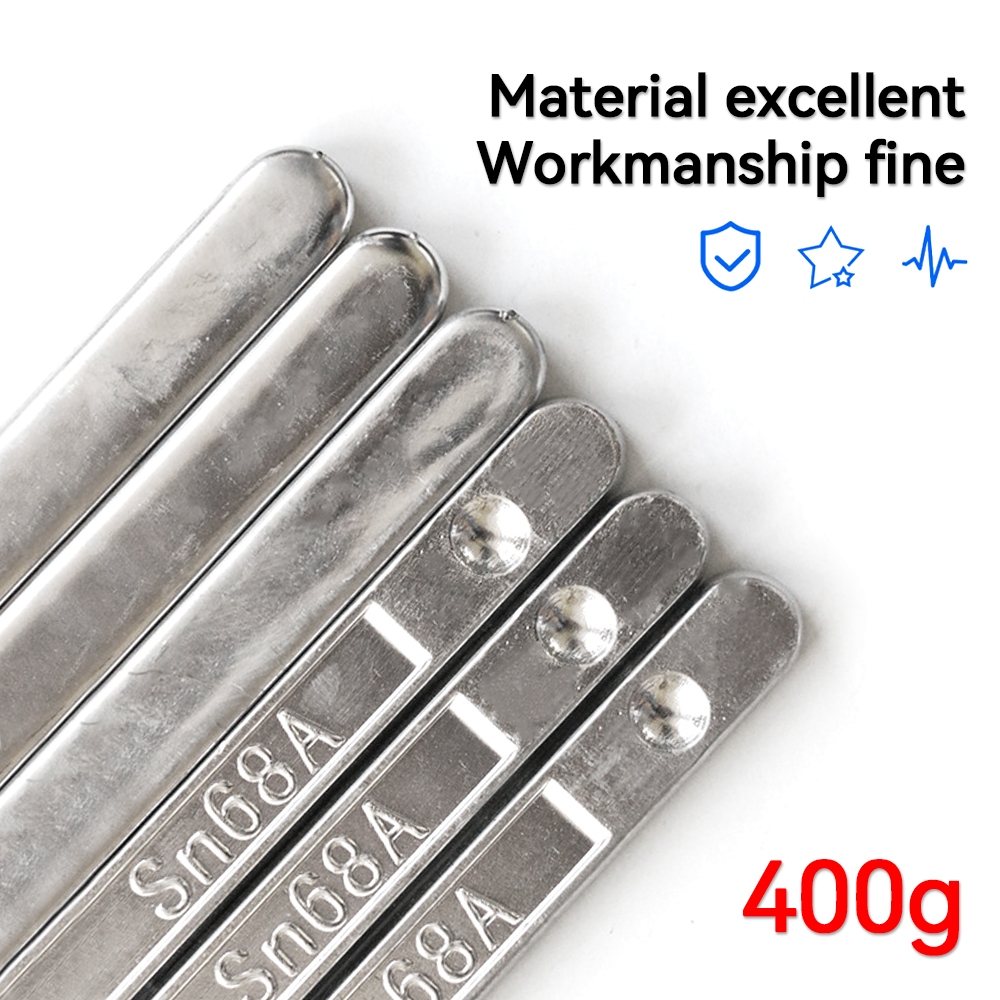 400g High Purity Tin Solder Rod Pure Tin bar No Lead Soldering 63/47 ...