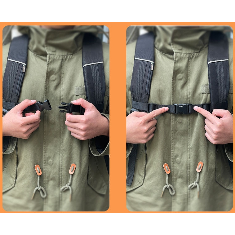 Backpack anti slip buckle student backpack shoulder strap anti slip ...