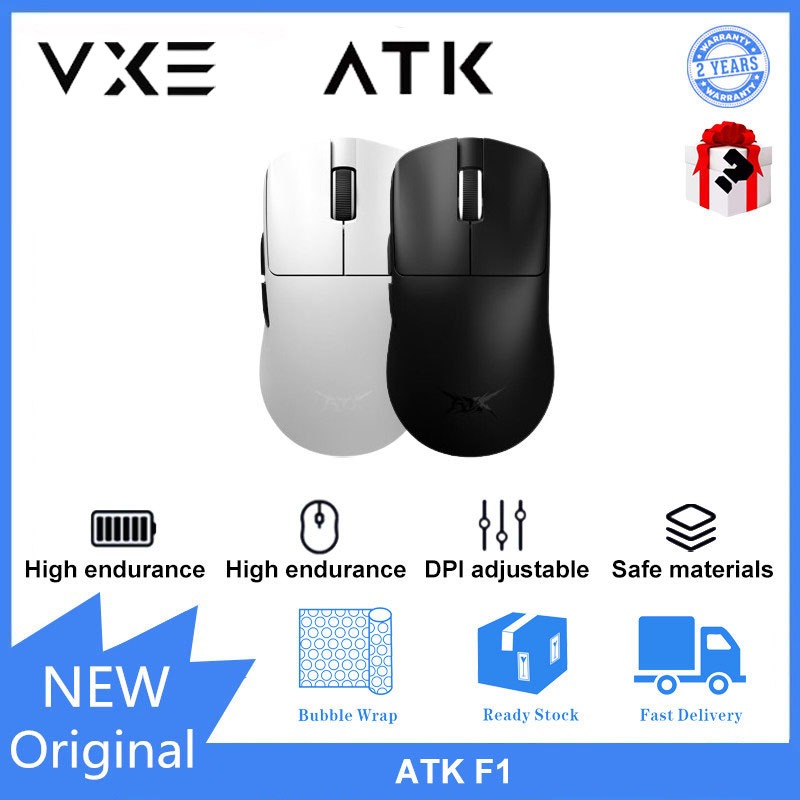 ATK F1 Wireless Dual Mode Gaming Mouse | Shopee Malaysia