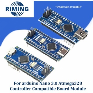 Promotion For arduino Nano 3.0 Atmega328 Controller Compatible Board Module PCB Development ...