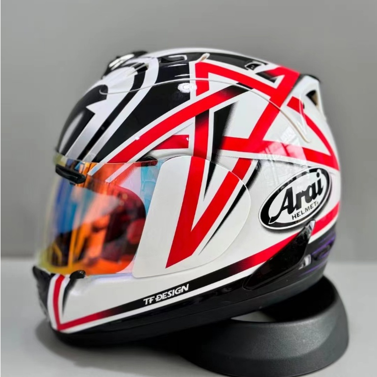 ARAI RX7 pentagram big eyed motorcycle riding anti fall helmet | Shopee ...