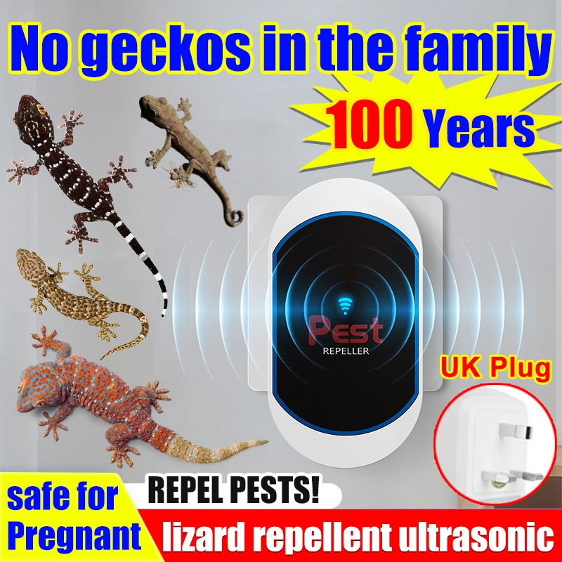 【No geckos in the family 100 Years】lizard repellent ultrasonic 3 Pin ...