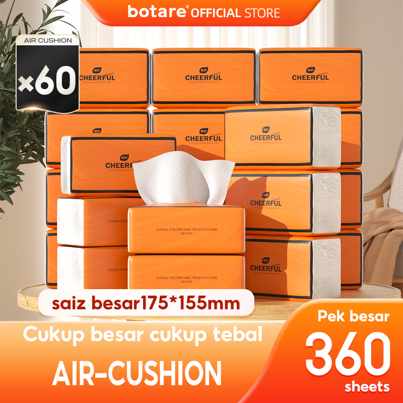 Botare Air-Cushion tissue paper 60 packs | Shopee Malaysia