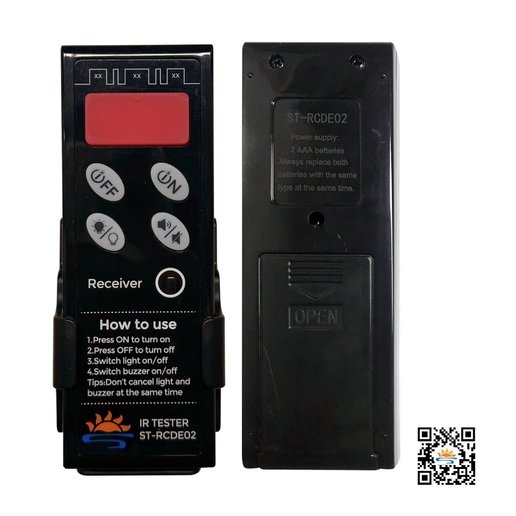 SYSTO ST-RCDE02 testing infrared remote control signal tester code ...