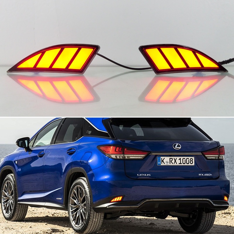 Lexus RX300 RX350 RX450h RX IV Restyling 2020-2022 2PCS LED Bumper ...