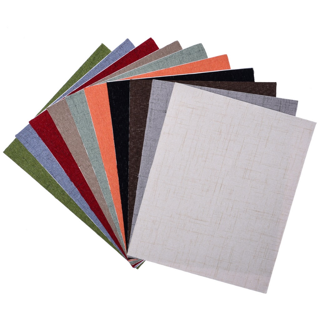New Self-adhesive linen self-adhesive cloth paper heat transfer sewing ...