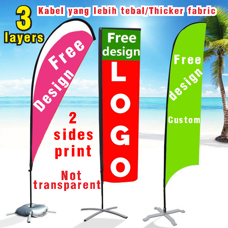 FREE DESIGN!! Sand flag, beach flag, feather flag, wind flag, bedera ...