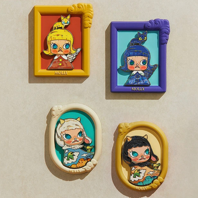 Popmart MOLLY Anniversary Sculpture Classic Return 2 Series ...