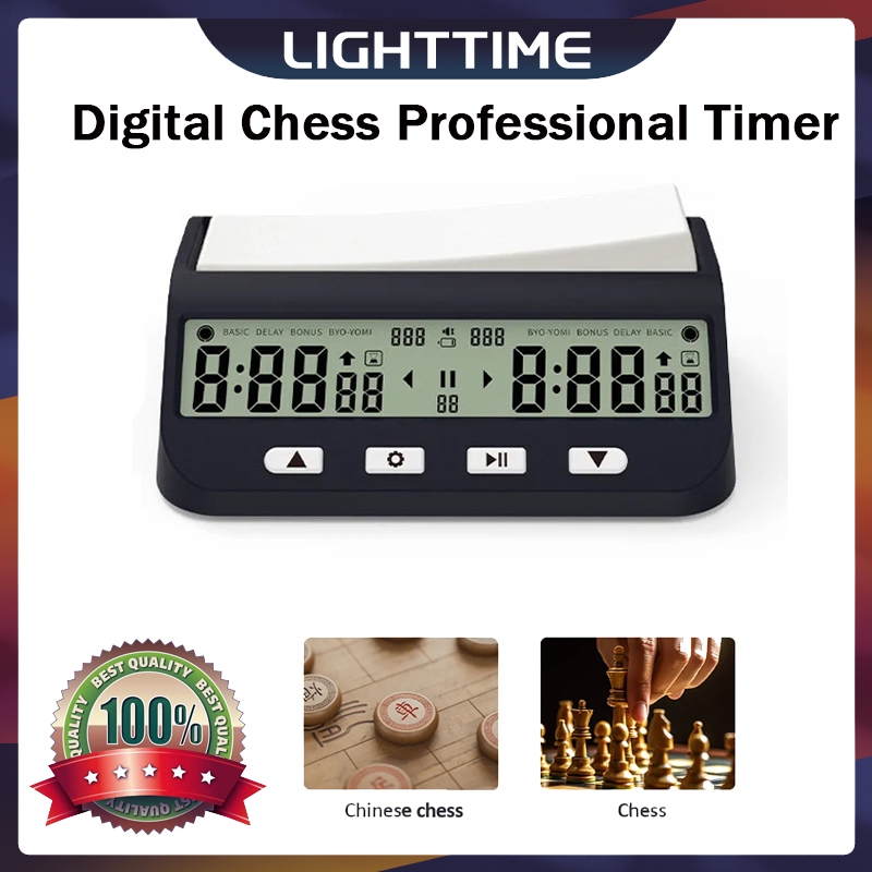 YS9901/YS902 Digital Chess Timer Professional Chess Clock Multifunctional Digital Count Up Count ...