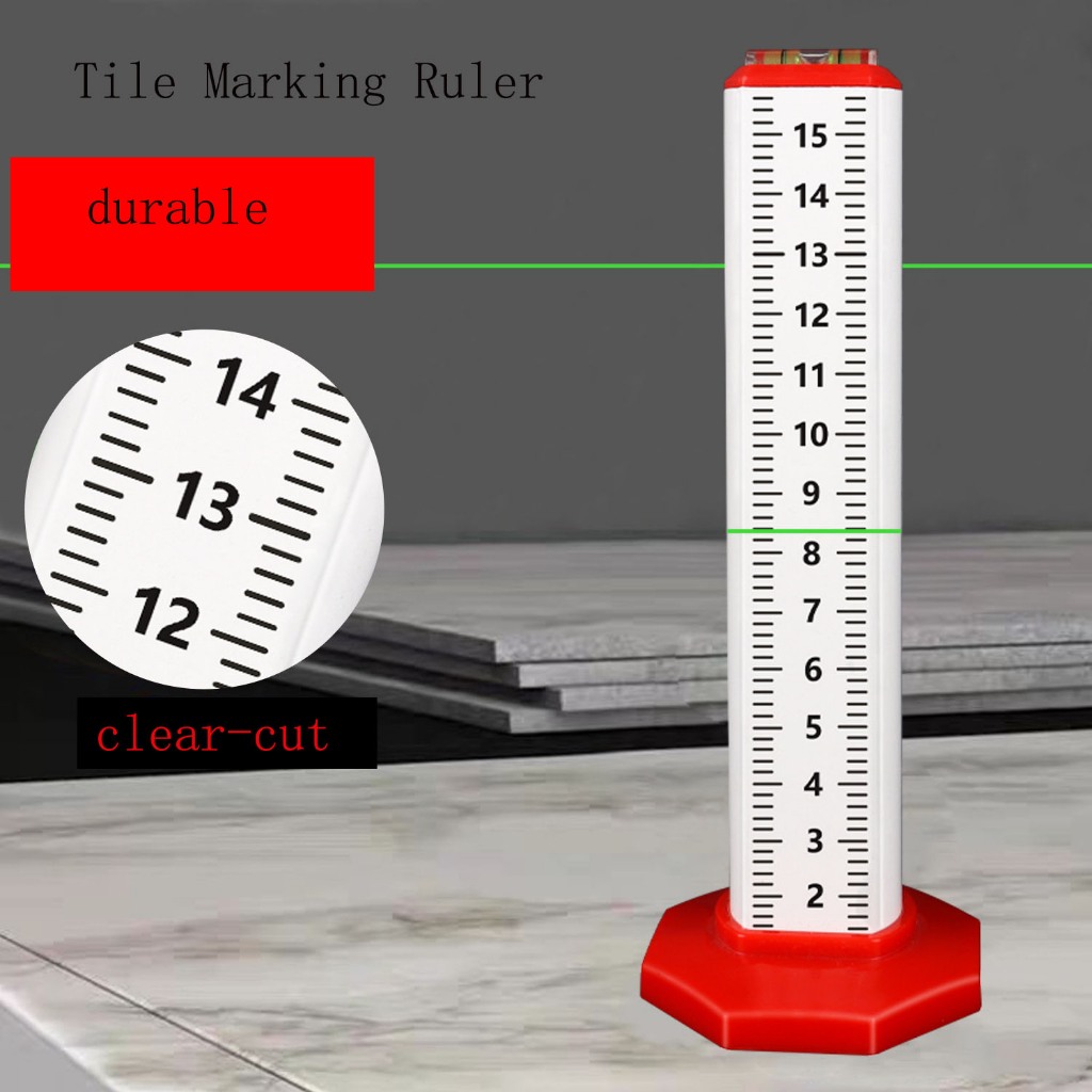 (In Stock)Contour ruler tile products, bricklayer scale, horizontal ...