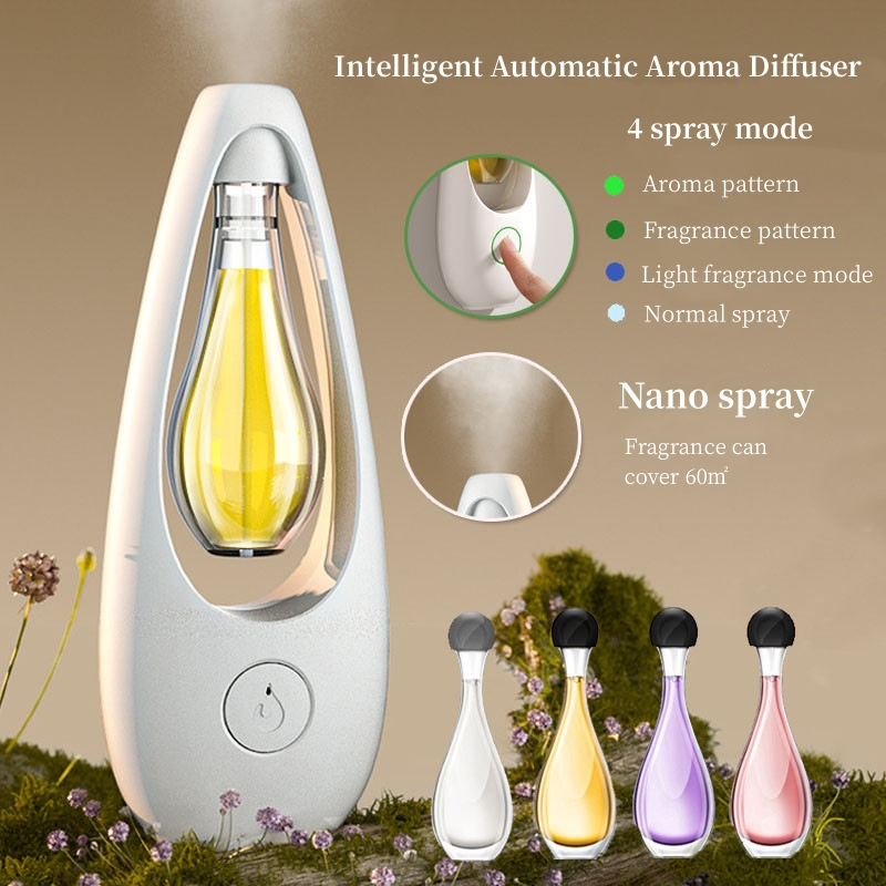 Wireless Aroma Diffuser Essential Oil Automatic Air Freshener Perfume ...