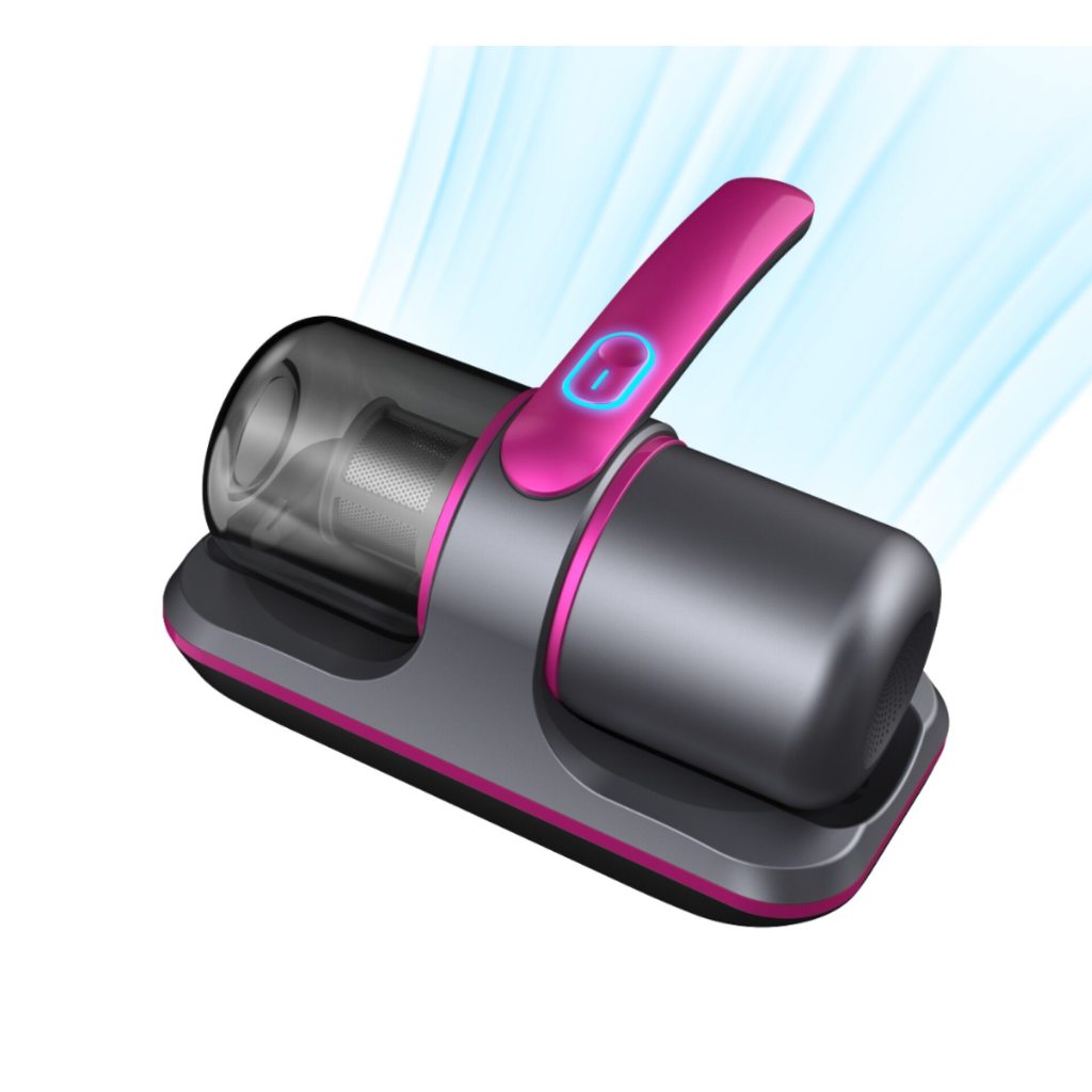 Dust Mite Vacuum Cleaner with Dual Vibrating Pads and UV Light ...
