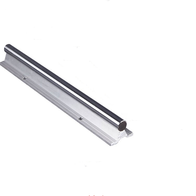 Cylindrical perforated aluminum bracket linear guide rail optical axis ...