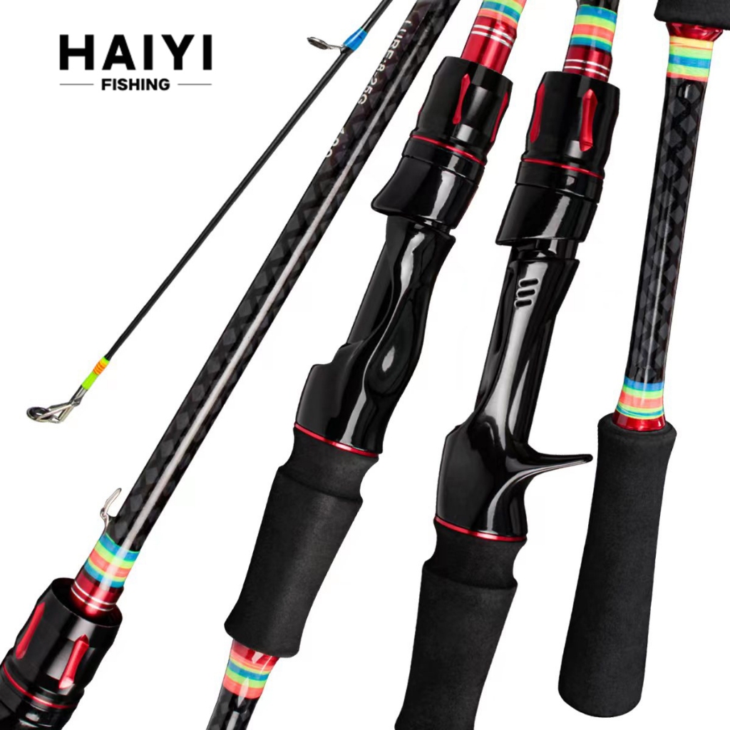 HAIYI FISHING Ultralight fiberglass rod resistance 10 kg 1.65m/1.8m ...