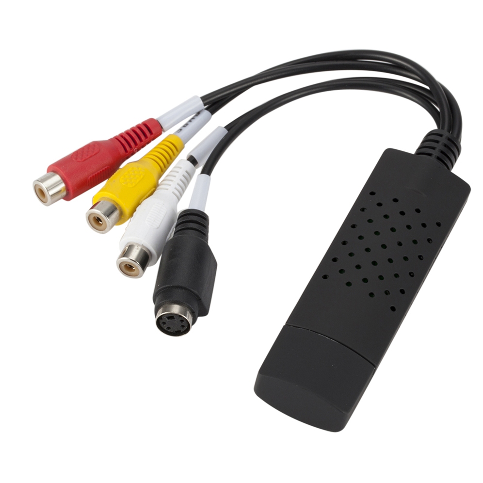USB 2.0 to RCA Adapter Converter Cable USB 2.0 RCA Audio Video Capture ...