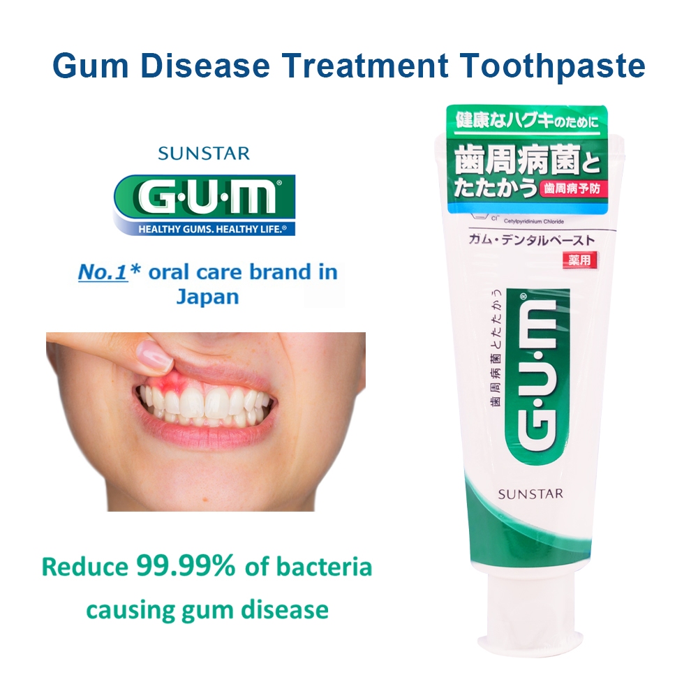 Gum Disease Treatment Dental Periodontitis Care Toothpaste Sunstar ...
