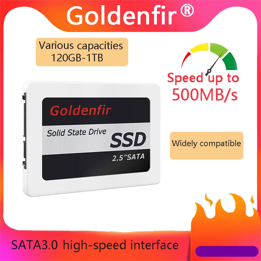 goldenfir SSD 2.5-inch Internal ssd 120GB 128GB 240GB 360GB 256gb 480GB 500GB 512GB SSD for ...