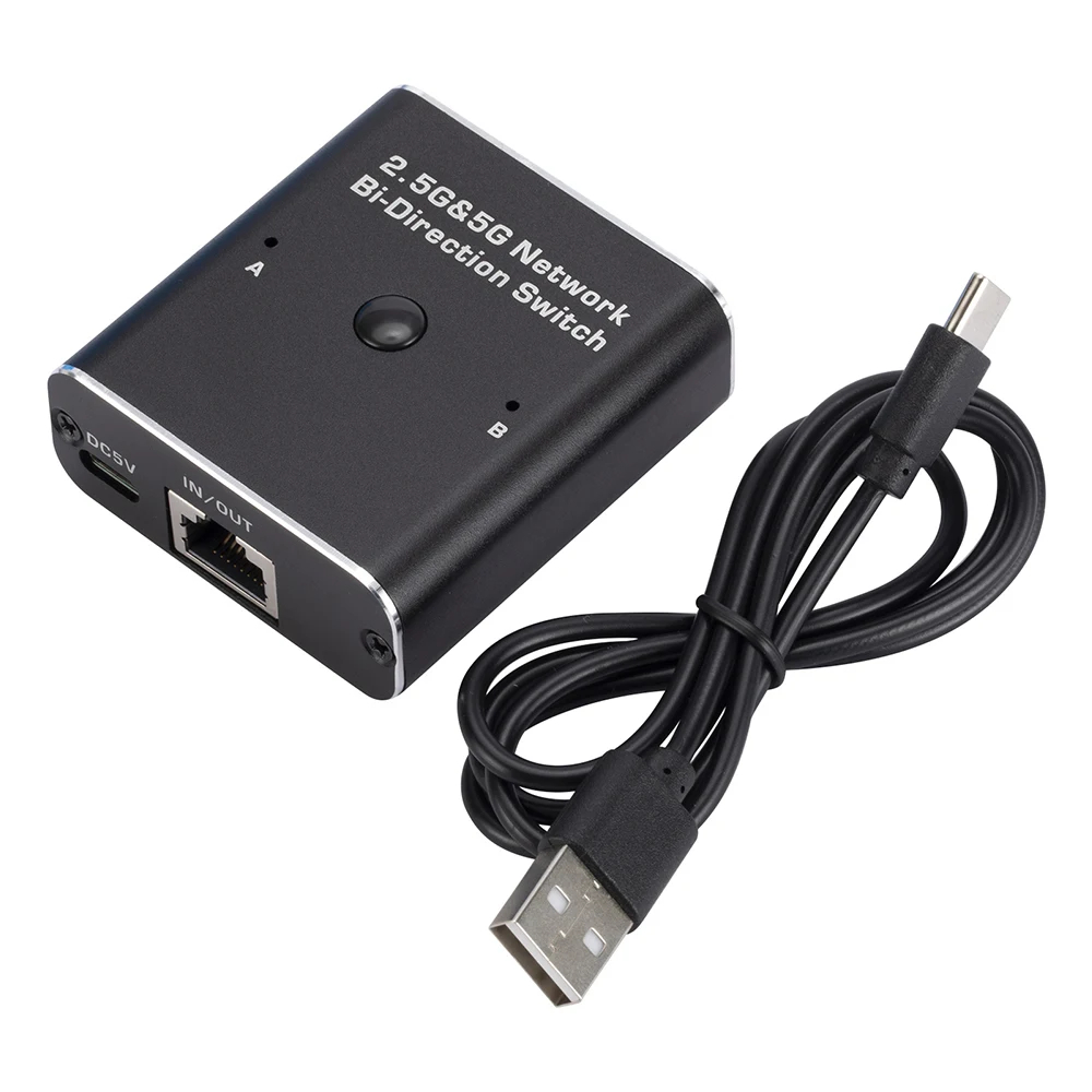RJ45 Splitter 1 to 2 Gigabit Ethernet Adapter Internet Network Cable ...