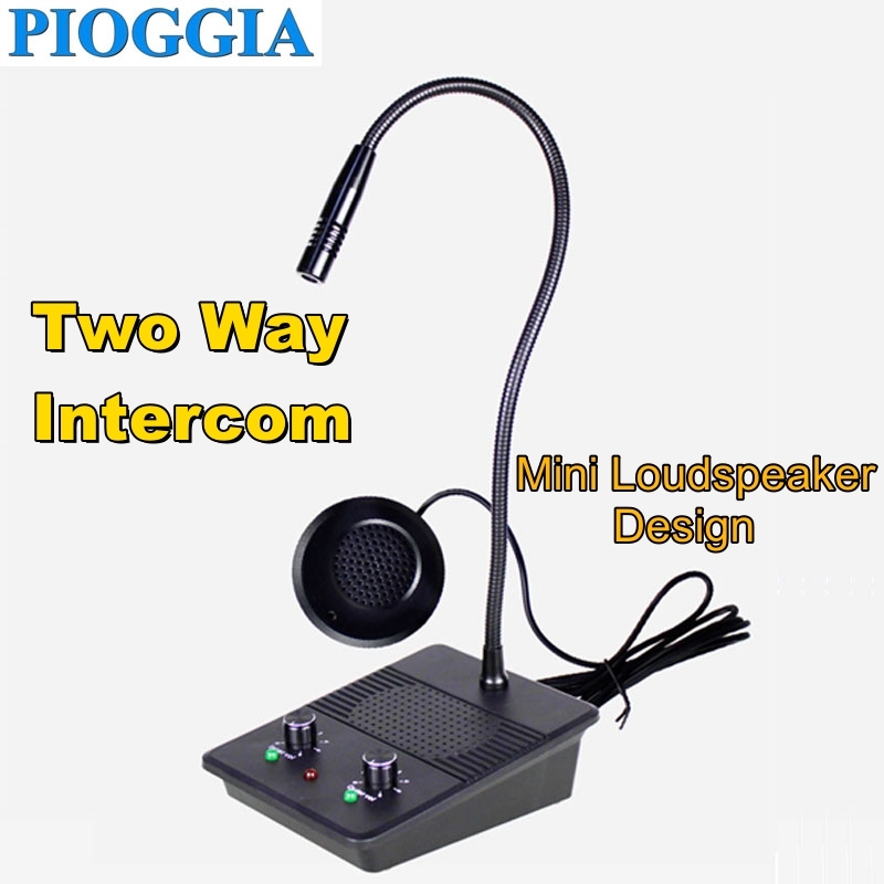 PIOGGIA Window intercom system external connection wired speaker 3-pin ...