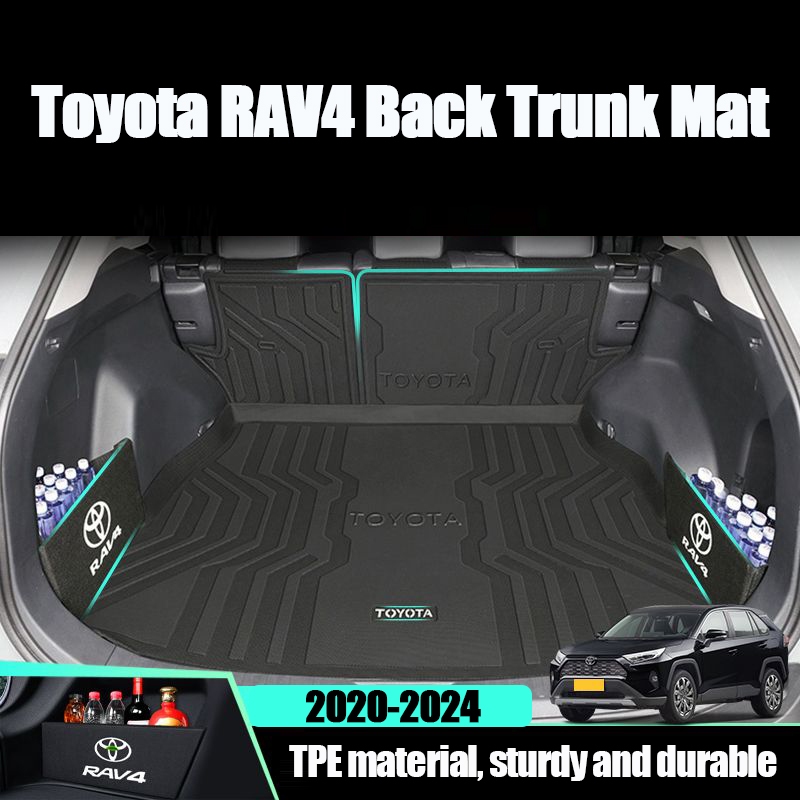 Toyota RAV4 2020-2024 TPE Boot Mat Rear Trunk Boot Mat Back Trunk ...