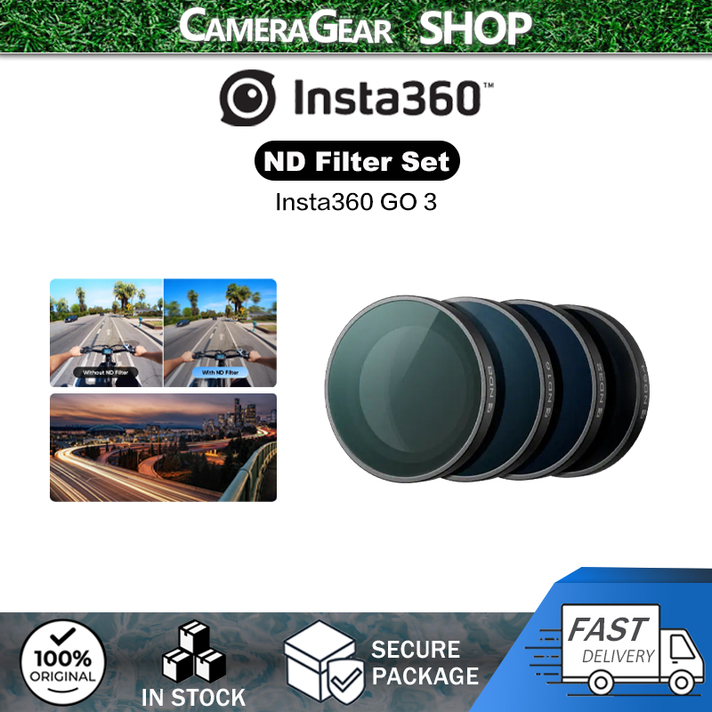 Original Insta360 GO 3 Camera ND Filter Set | Shopee Malaysia