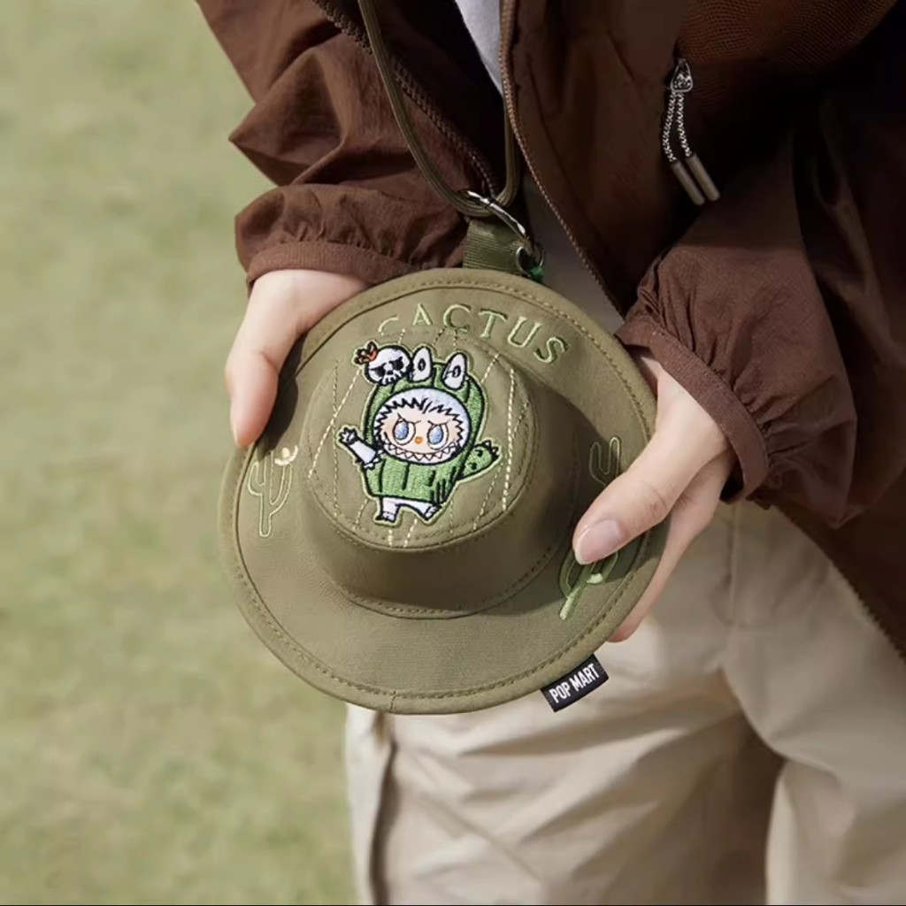 The MONSTERS Labu LABUBU Spring Wild Home Series Bucket Hat Small Bag ...