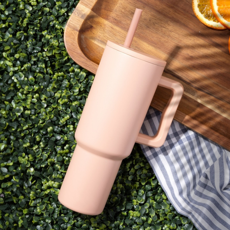 SONALA 304 Mug Tumbler Water Cups with Retractable Straw Cawan Air Hot ...