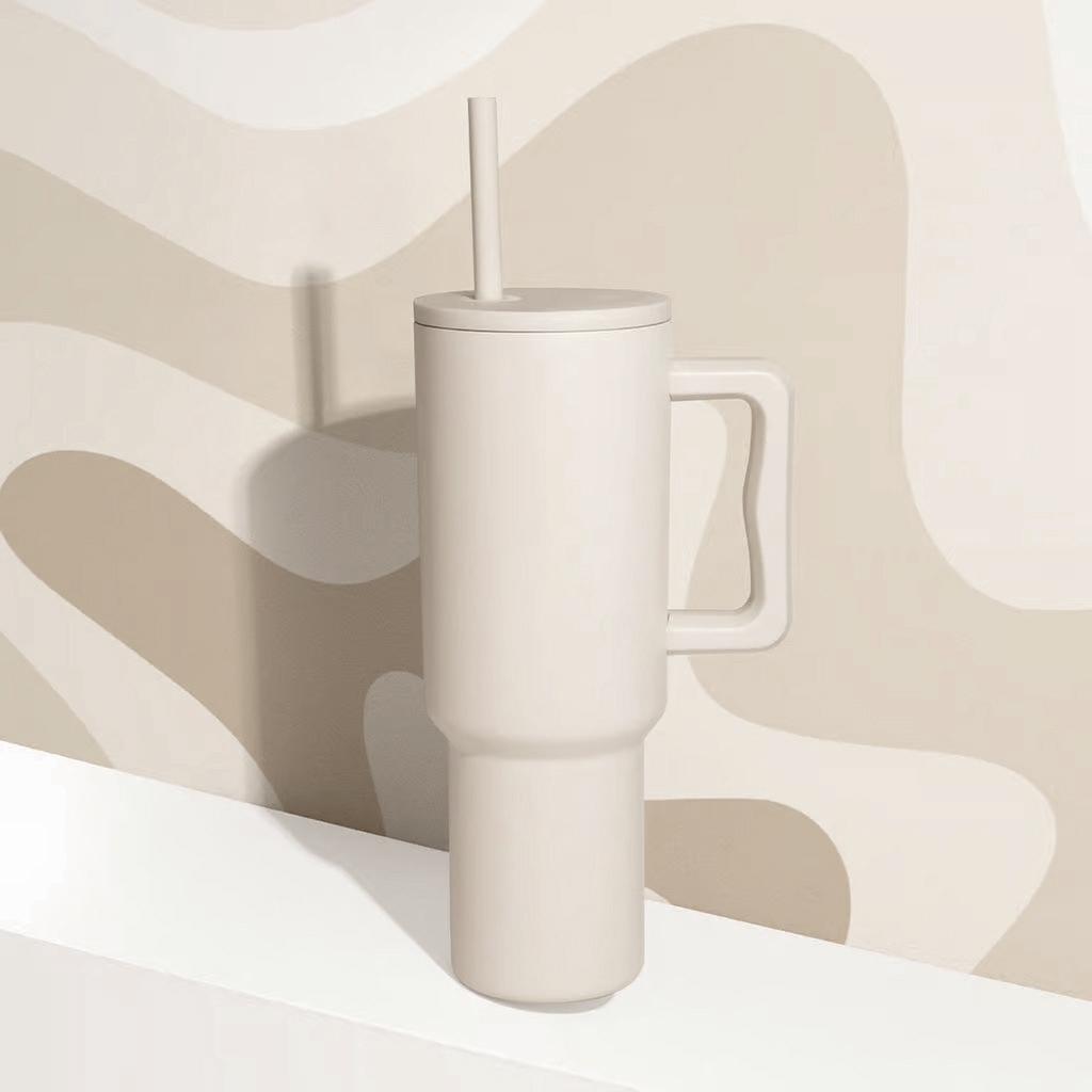 SONALA 304 Mug Tumbler Water Cups with Retractable Straw Cawan Air Hot ...