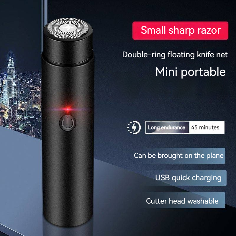 Razor Electric Men's Razor Men's Mini Electric Razor Head Washable ...